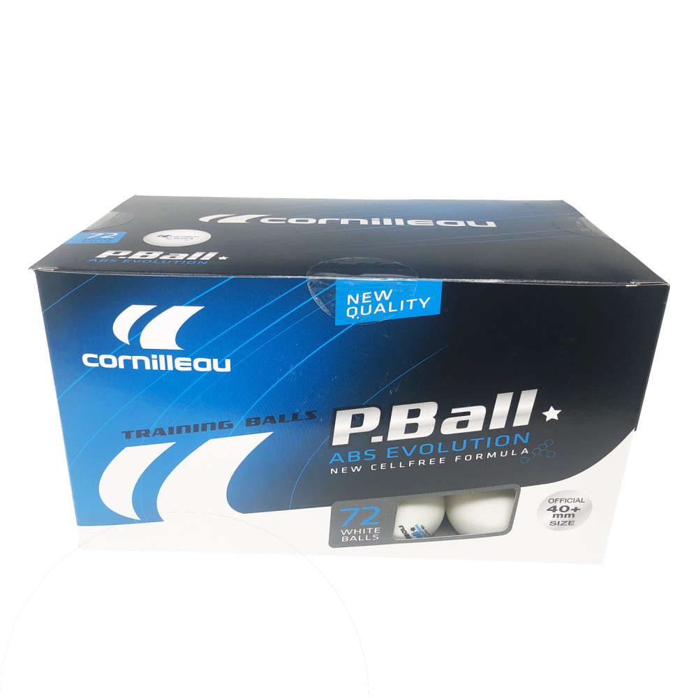 Balles CORNILLEAU P-Ball ABS - Lot de 72