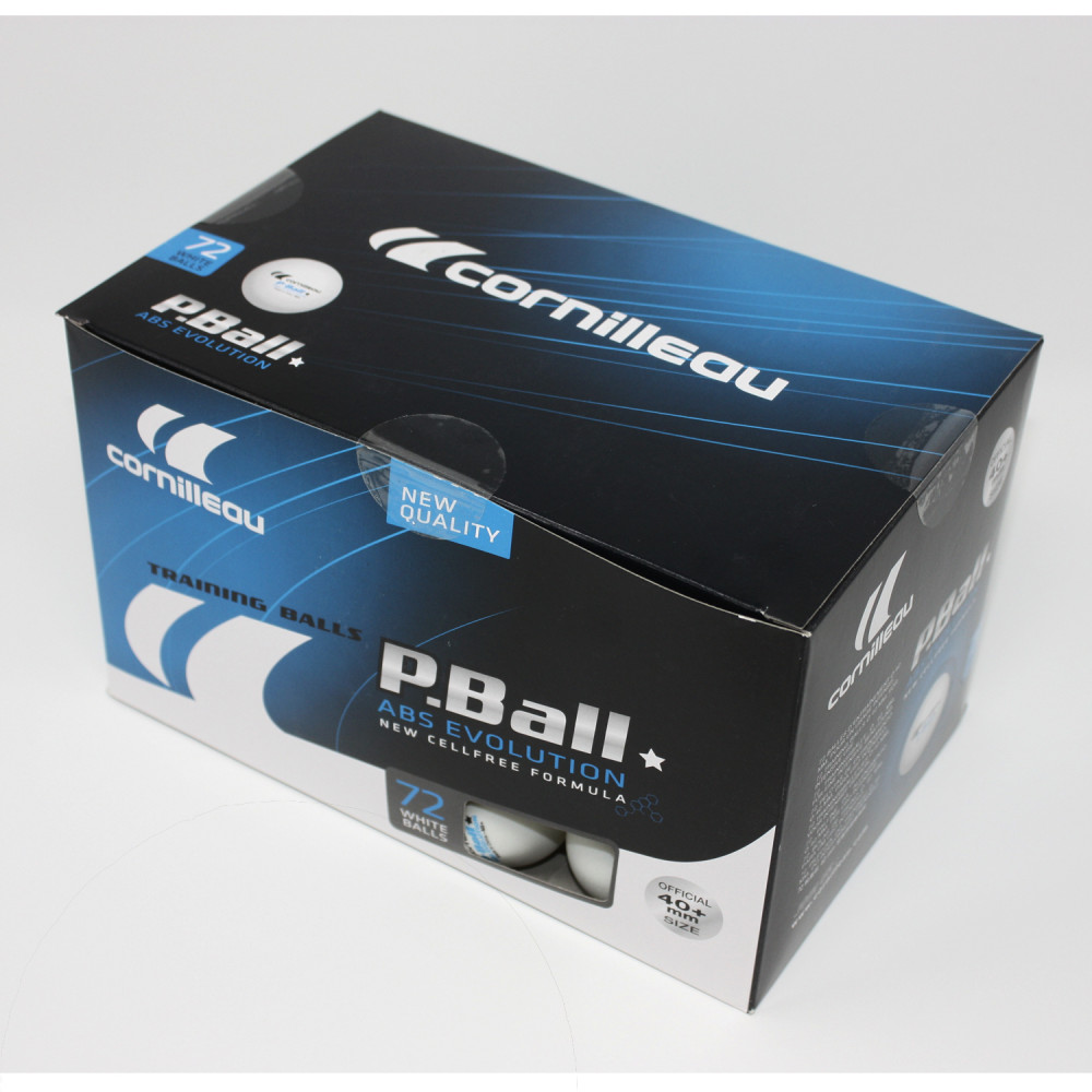 Balles CORNILLEAU P-Ball ABS - Lot de 72