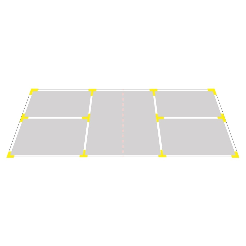 Kit de délimitation de terrain - Pickleball